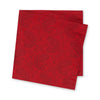 Classic Dark Red Paisley Silk Handkerchief – The Cufflink Store