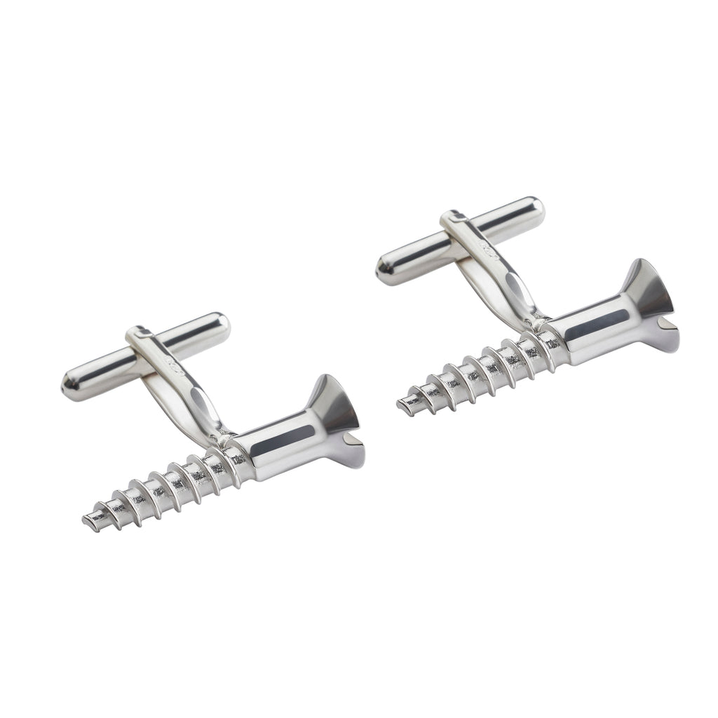Sterling Silver Screw Cufflinks – The Cufflink Store
