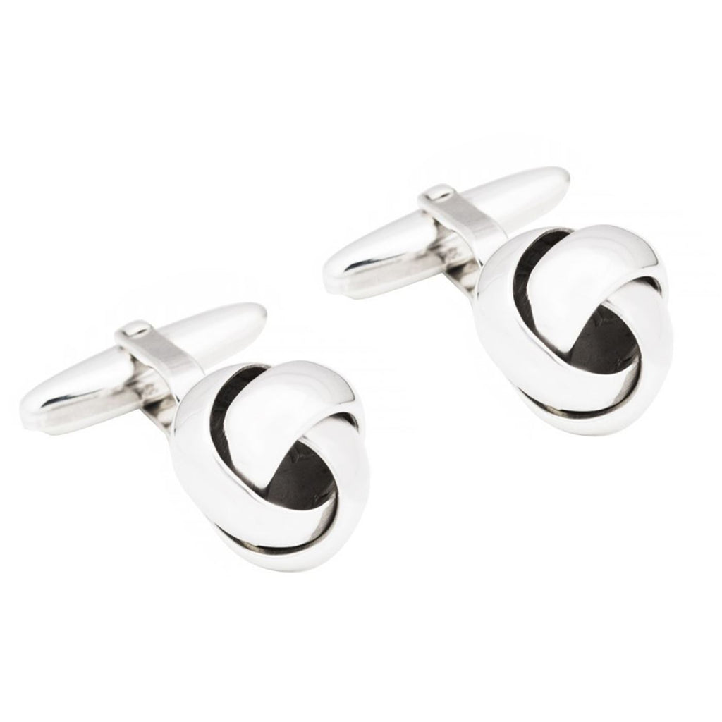 Sterling Silver Knot Cufflinks – The Cufflink Store