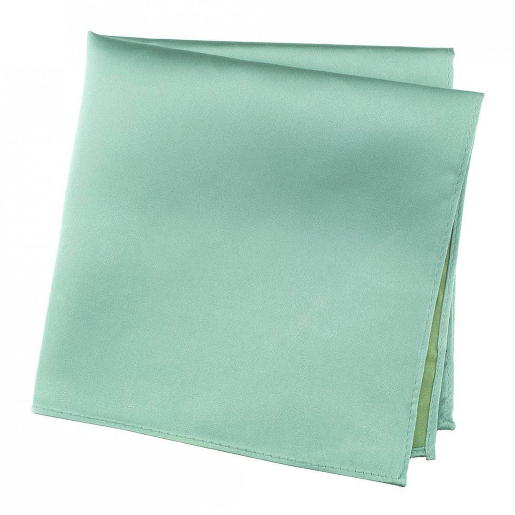 Plain Mint Green Silk Handkerchief – The Cufflink Store